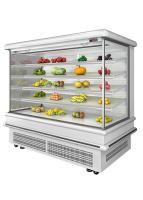 China 2.5m Supermarket Multi Deck Open Chiller with Dynamic Fan Cooling and Auto Defrost for Wall Display Fridge for sale