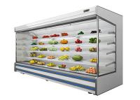 China 4 Shelf Open Air Cooler Beverage Display Commercial Refrigerator GHF-3000R for sale
