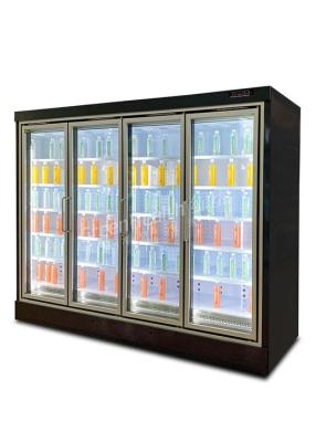 China Exquisite Supermarket Visi Cooler For Beer Wine Cold Drink Display for sale