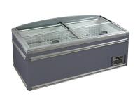 China Static Cooling Horizontal Supermarket Island Freezer With Exquisite Design for sale