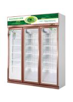China 452L Frost Free Upright Beverage Refrigerator With Plug In Units for sale