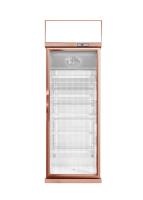 China Triple Glass Door Commercial Beverage Cooler Upright Visible Refrigerator For Drinks for sale