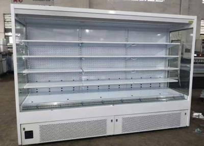 China Plug In Visi Multideck Open Chiller 1350W Copeland Compressor for sale
