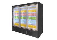China Store Retail Multideck Display Fridge With Doors Upright for sale