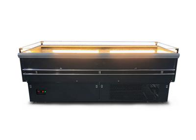 China R290 Fruit And Vegetable Display Freezer Merchandiser Promotion Chiller for sale
