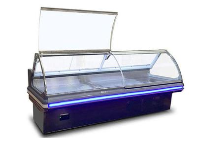 China Inside Stainless Steel Delicatessen Deli Display Chiller For Shop Fan Cooling for sale
