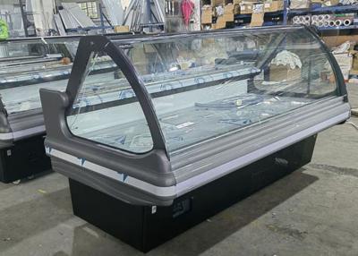 China Refrigerated Display Chiller Cabinet For Cooked Food With Behind Door for sale