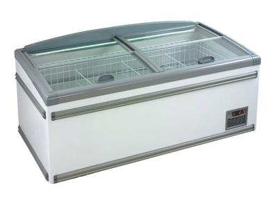 China 1.85m Free Defrost Supermarket Display Freezer For Meat Storage 1 Year Warranty for sale