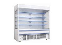 China Grocery Multideck Cold Drink Vegetable Display Fridge Open Chiller for sale