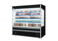 China Commercial Multideck Open Chiller with Dynamic Cooling Adjustable Shelves and LED Lighting for Supermarkets for sale