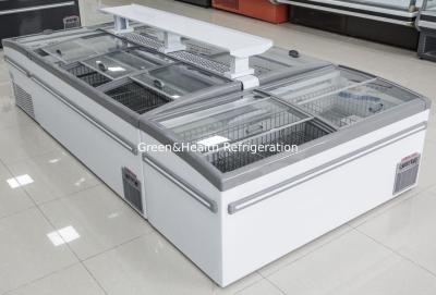 China 630L Commercial Chest Freezer Top Open Door Ice Cream Deep Refrigerator for sale