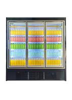 China Sliding Door Multideck Open Chiller Dynamic Cooling Supermarket Refrigerator for sale
