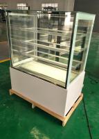China Auto Defrost Bakery Display Showcase Glass Door Pastry Cake Cabinet Fridge for sale