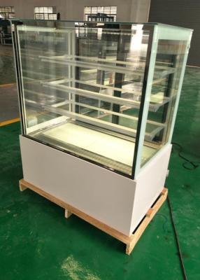 China Auto Defrost Bakery Display Showcase Glass Door Pastry Cake Cabinet Fridge for sale