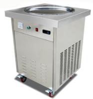 China 1.5kw Fast Frosting Speed Fried Ice Cream Machine with 201 Stainless Steel Construction for sale
