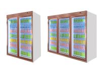 China 1350W Commercial Refrigerator 2 / 3 / 4 / 5 Door Remote Beverage Fridge for sale