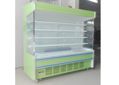 China Supermarket Air Multideck Open Chiller Commercial Vegetable And Fruit Display for sale