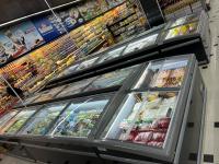 China Big Capacity Glass Door Chest Freezer With Automatic Defrost R290 Refrigerant for sale