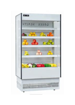 China 4 Layers Shelves Open Chiller Refrigerator For Supermarket Commercial Beer Equipment for sale