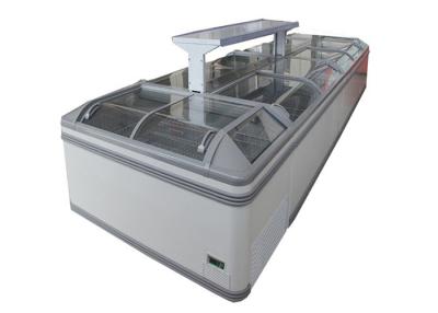 China 900L Supermarket Deep Chest Freezer  Ice Cream Display Frozen Food Freezer for sale