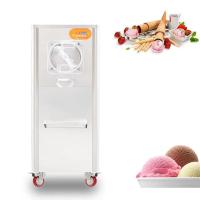 China 32L/H Hard Ice Cream Making Machines Commercial Vertical Gelato Batch Freezer for sale