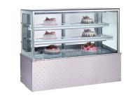 China 1.2 Meters Marble Base Cake Chiller Showcase Storage Freezer Digital Control for sale