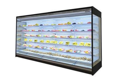China Quiet Frost Free Multideck Open Chiller With Adjustable Shelf for sale