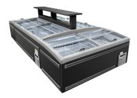 China Chest Deep Commercial Island Freezer Supermarket Refrigeration Direct Cooling for sale
