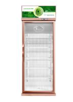 China Supermarket Commercial Display Freezer Dynamic Cooling Upright Glass Fridge for sale