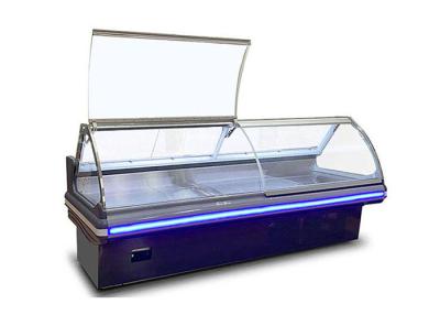 China R290 Commercial Deli Display Show Case Refrigeration Equipment Fridge For Butcher for sale