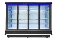 China Supermarket Multideck open Chiller With Doors Drink Display Fridge for sale