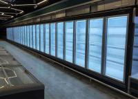China 5 Shelf Multideck Open Chiller Vegetable Fruit Glass Door Merchandise Showcase for sale