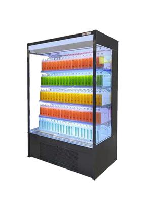 China Commercial Mini Multideck Open Chiller Built In System European Style for sale