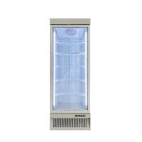 China Frozen Food Glass Door Display Freezer For Commercial Adjustable Shelf for sale