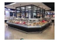 China Commercial Large Fresh Meat Display Freezer Deep Display Refrigerator for sale
