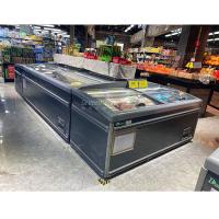 China Combined Supermarket Island Freezer for sale