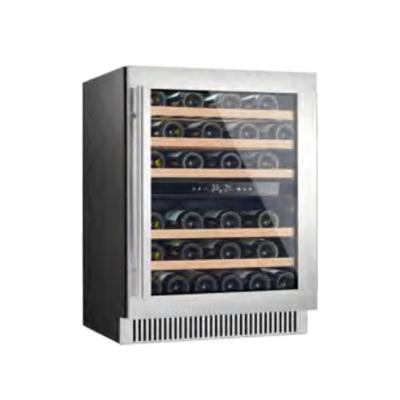 China ETL Certificate Space Saving Dual Zone Stainless Steel Fridge Cooler For Wine Beer Storage for sale
