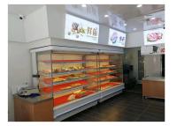 China Multi Layers Open Display Chiller Single Temperature For Fruits Or Drinks for sale