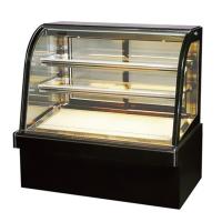 China GreenHealth ZZ-120 LED Bakery Cake Display Chiller with Castors, 1200×620×1200 mm, 2–10°C for sale