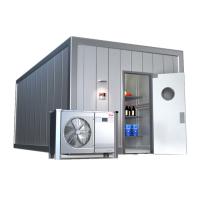 China Fan Cooled Cold Storage Room For Vegetable Fruit Meat Fish for sale