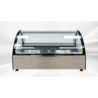 China Stainless Steel Table Top Ice Cream Display Showcase Freezer For Gelato for sale