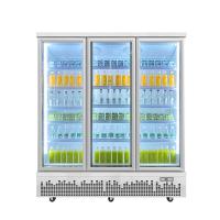China Store Use Glass Door Drinks Beverage Cooler For Modern Commercial Spaces for sale
