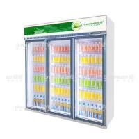 China 5 Layers Commercial Beverage Cooler With Digital Controller For Supermarket Chill Solution for sale