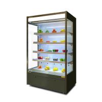 China LED 1m Small Multideck Open Chiller With R22 For Commercial Display for sale