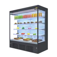 China Multi Layer Open Front Chiller Display Fridge For Supermarket Refrigeration for sale