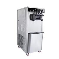 China 22L Floor Standing Type Ice Cream Making Machines With Triple Flavor for sale