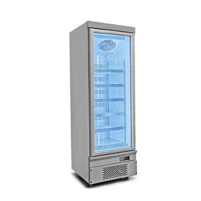 China Fan Cooling Glass Door Freezer With Capacity Ranges From 457L To 1545L for sale