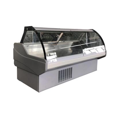 China Commercial Deli Display Refrigerator With Sliding / Flip Glass Doors for sale