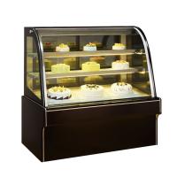 China Commercial Bakery Shop Refrigerated Cabinet Case Cake Display Cooler for sale