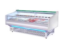 China Commercial Open Fresh Meat Display Refrigeratior Showcase With Auto Defrost for sale